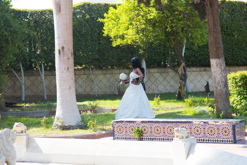 Andalus Park - Cairo Egypt editorial stock photo. Image of apple ...