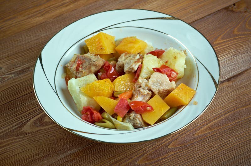 Andalusian Gypsy Stew stock photo. Image of herbs, fresh - 46665644