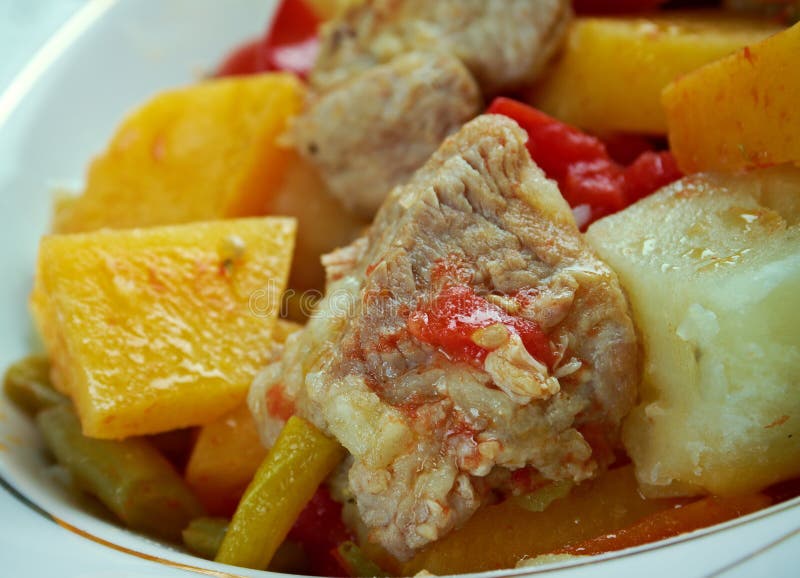 Andalusian Gypsy Stew stock photo. Image of gypsy, stew - 46537032