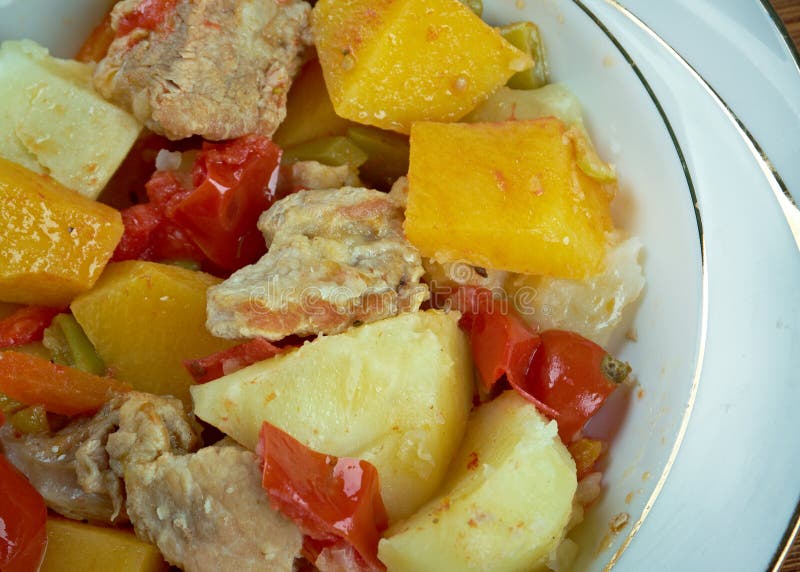 Andalusian Gypsy Stew stock photo. Image of herbs, fresh - 46665644