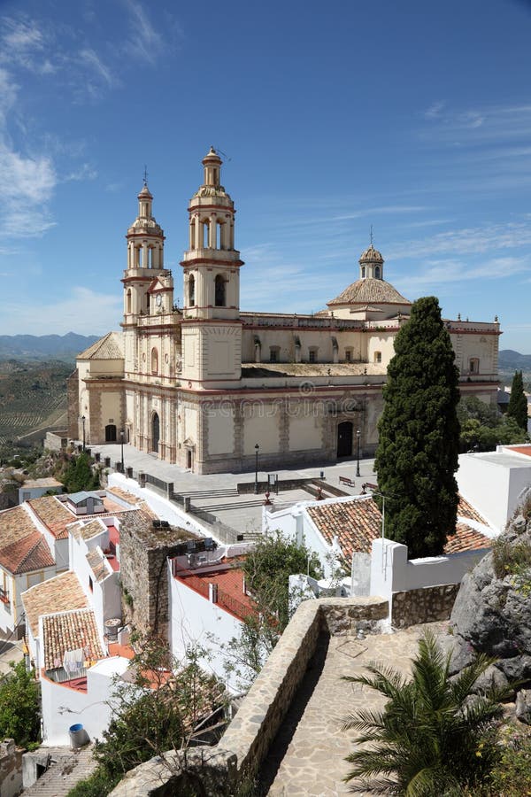 Town Olvera, Andalusia, Spain Stock Image - Image of spanish, rooftops ...