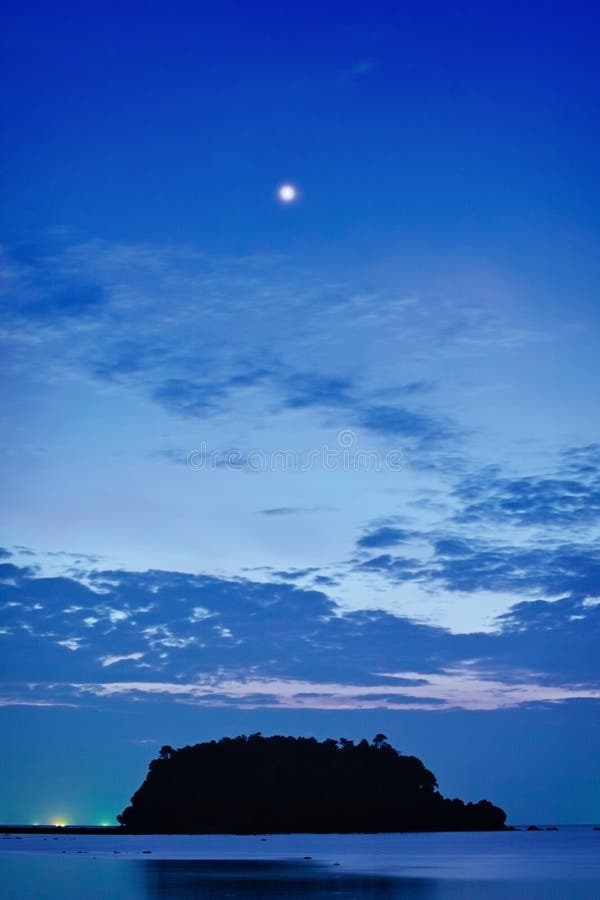 Andaman Shore stock photo. Image of night, bungalow, dark - 24987110