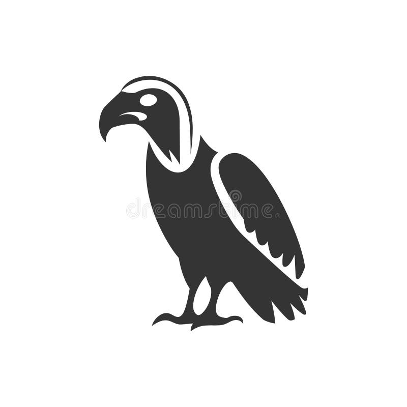 Andean condor bird icon stock vector. Illustration of scavenger - 293139947