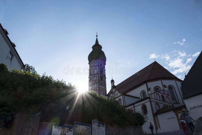 Monastery of Andechs, Munich Way of St. James, Bavaria, Germany ...