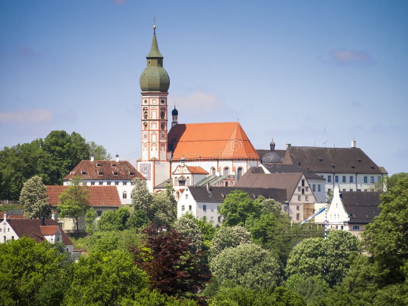 Andechs stock photo. Image of tourism, field, sightseeing - 15633530