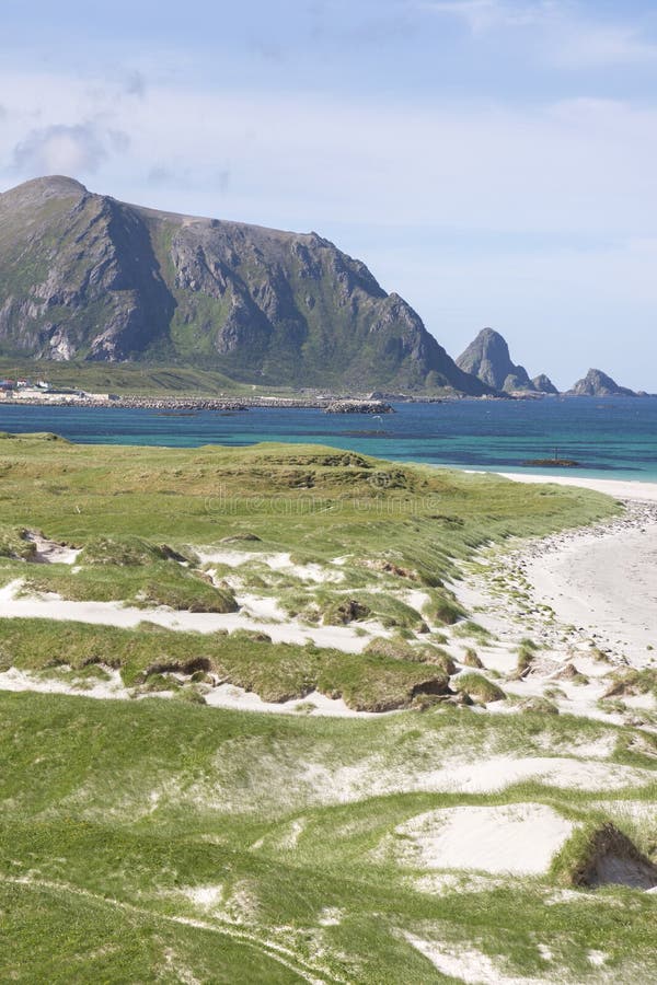Andenes in Lofoten in Norway Stock Image - Image of andoya, coast ...