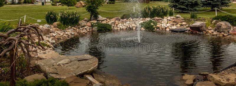 Anderson Park in Downtown Three Hills Alberta Canada Stock Photo ...