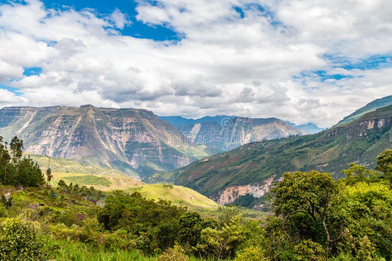 The Andean Mountains of Northern Peru Stock Image - Image of andes ...