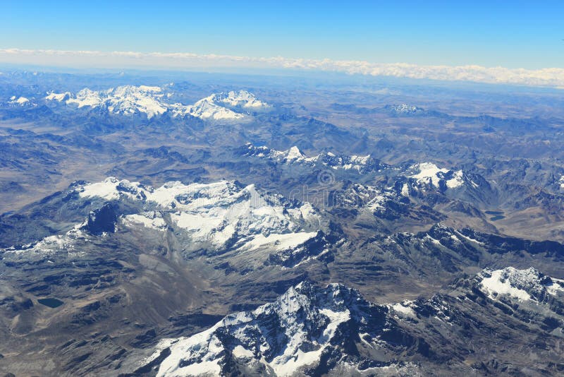 Andes stock image. Image of horizon, andes, snow, altitude - 58207971