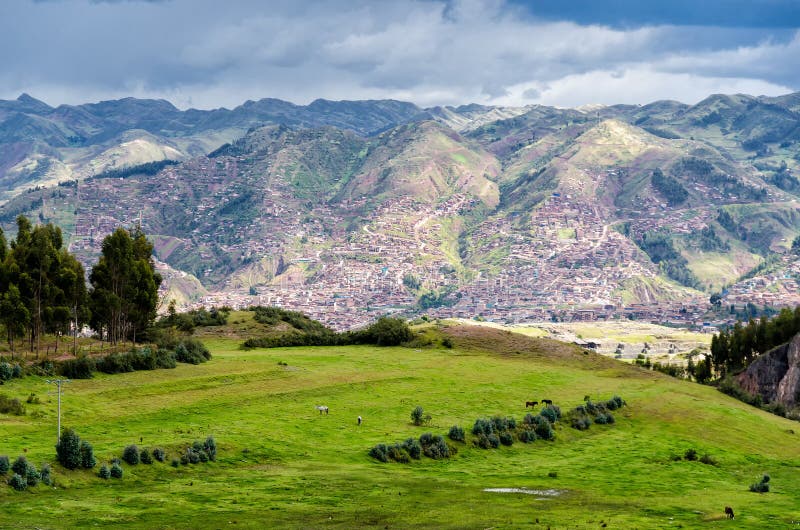 The Andes in Peru stock image. Image of andes, panorama - 44833371