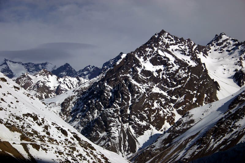 Andes Storm stock image. Image of dust, mountains, chile - 475713