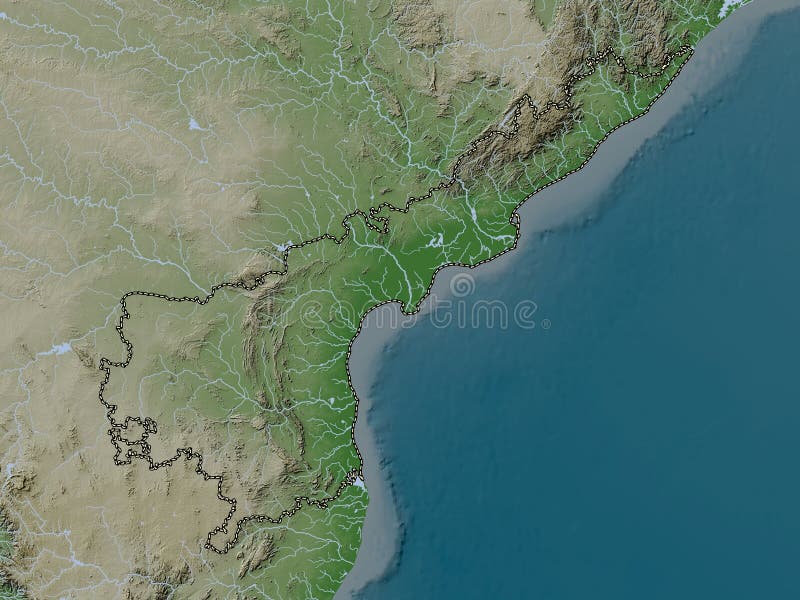 Andhra Pradesh Map Andhra Pradesh Map Stock Photos - Free & Royalty ...