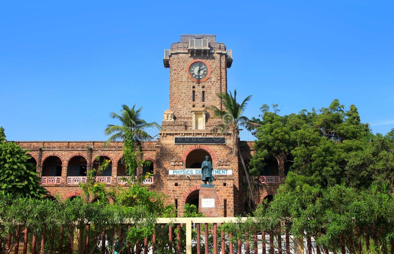 Andhra University College of Sciences Stock Photo - Image of india ...