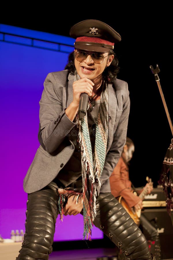 Andi Rif sur l'étape photo éditorial. Image du divertissement - 42232461