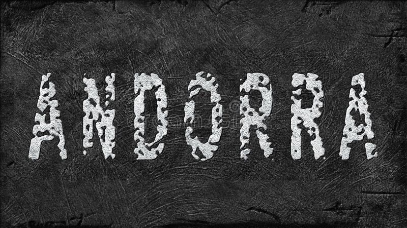 Andorra Lithium Extraction, Modern Mining Concept Stock Illustration ...