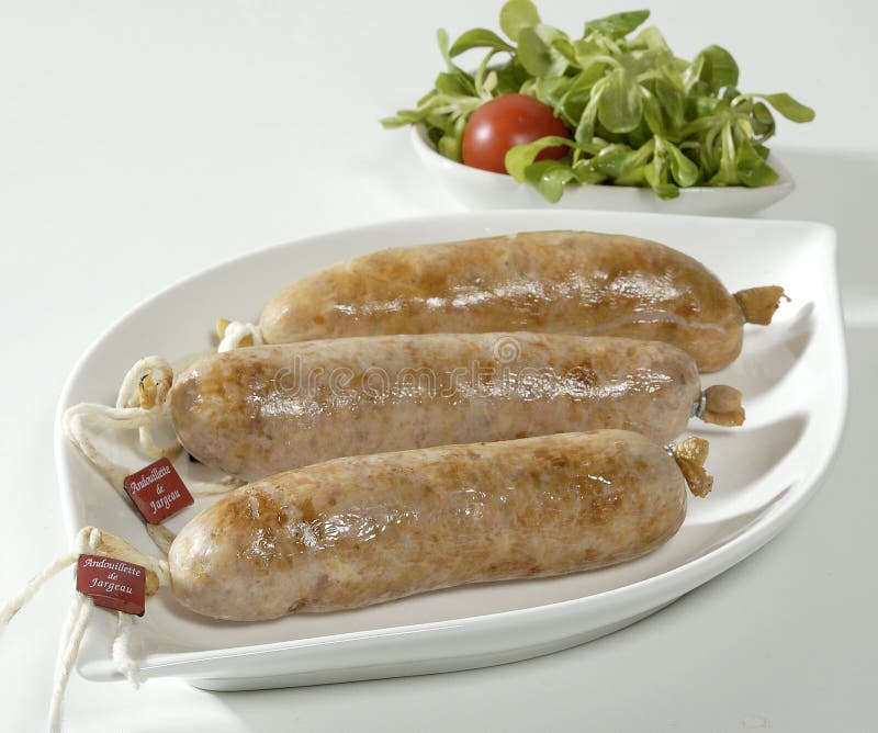 Andouillettes Sausage stock photo. Image of plated, presentation - 2280082
