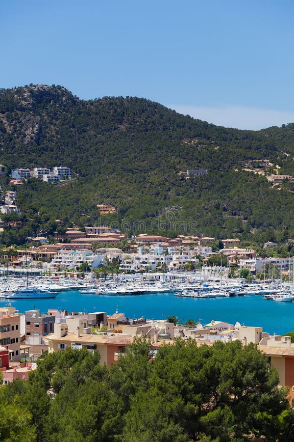 Andratx Harbor stock photo. Image of marina, sailboats - 31601090