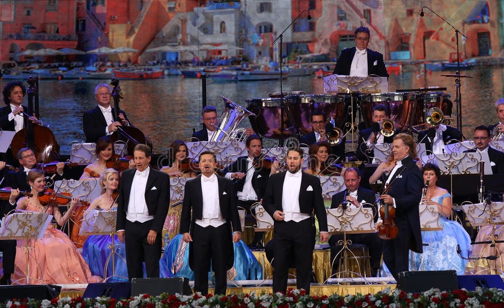 Andre Rieu photo stock éditorial. Image of rendement - 55080203