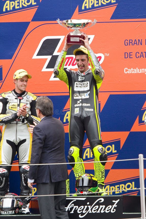 Andrea Iannone foto editorial. Imagen de victoria, moto - 31531706