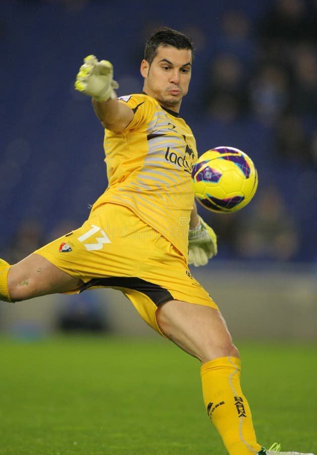 Andres Fernandez of Osasuna Editorial Image - Image of ball, players ...