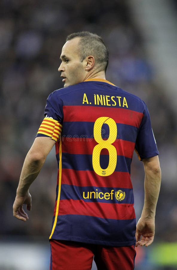 Andres Iniesta De FC Barcelona Foto de archivo editorial - Imagen de ...
