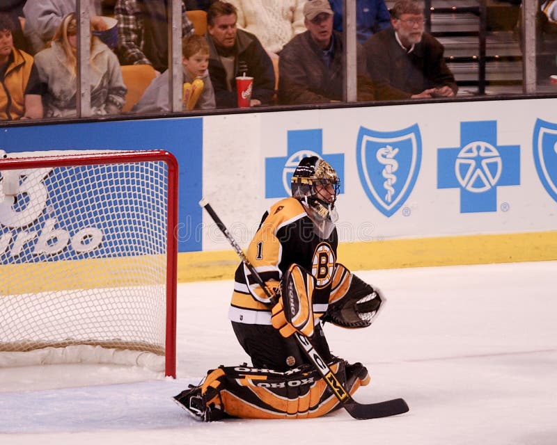 Andrew Raycroft imagen editorial. Imagen de juego, triunfos - 109058775