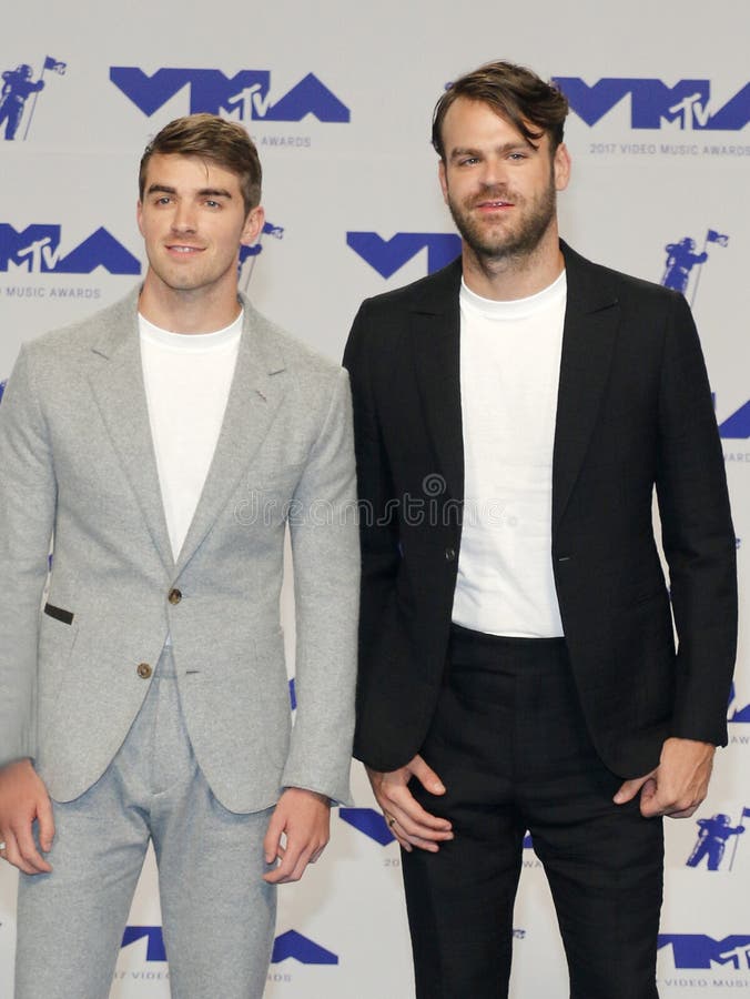 Andrew Taggart E Alex Pall Dos Chainsmokers Foto Editorial - Imagem de ...