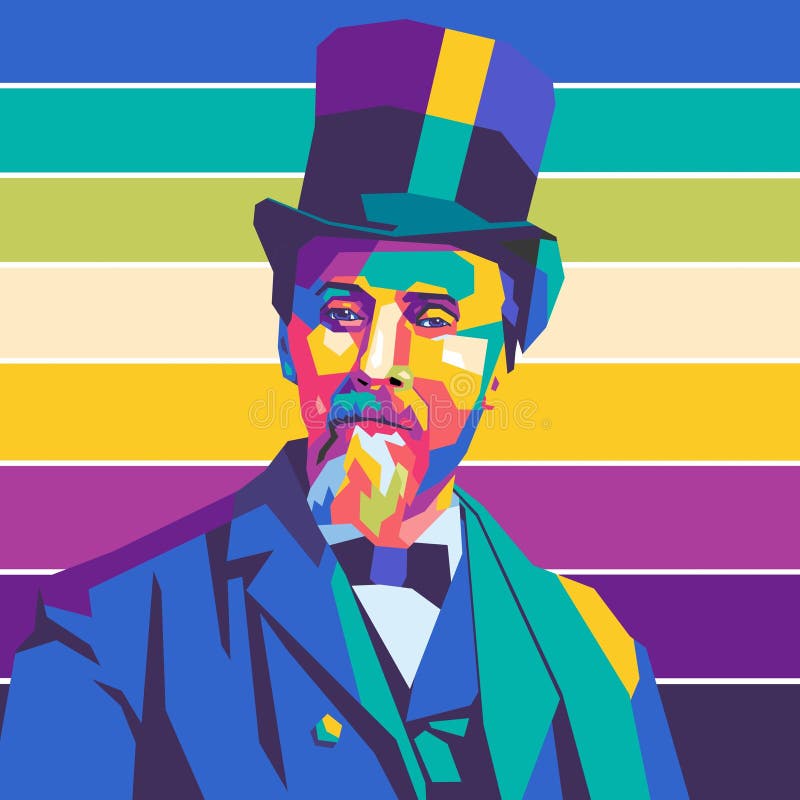 Andrew Taylor Still Vector Pop Art Editorial Photography - Illustration ...