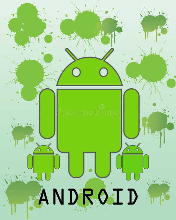 Android editorial image. Illustration of operating, background - 20847440