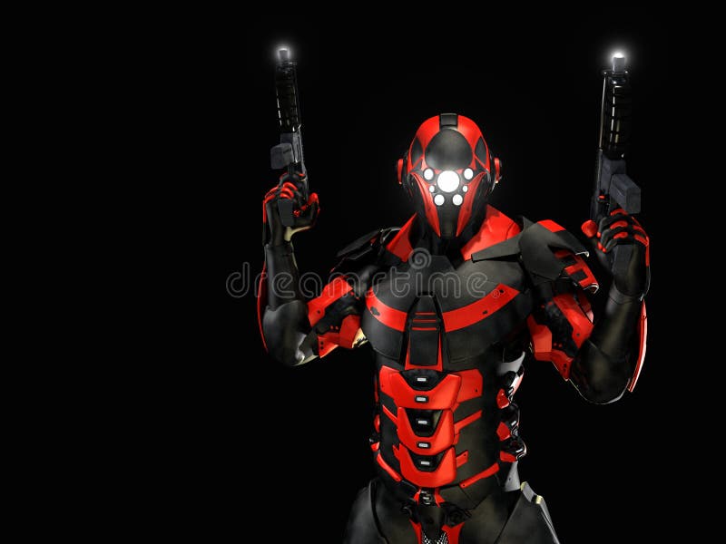 Future soldier stock illustration. Illustration of modern - 20782898