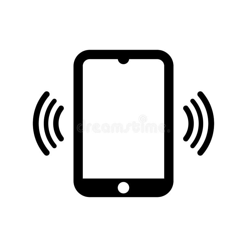 Android, Hotspot, Mobile Icon. Black Vector Graphics Stock Illustration ...