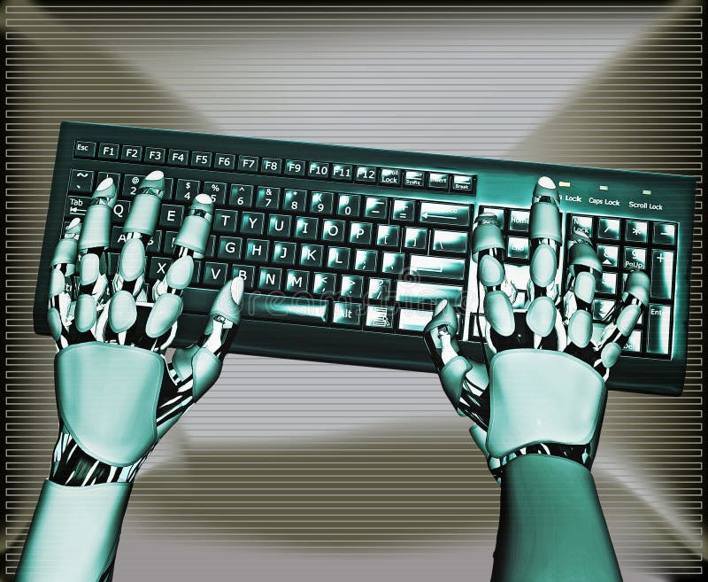 Android Keyboard stock illustration. Illustration of desk - 12908482