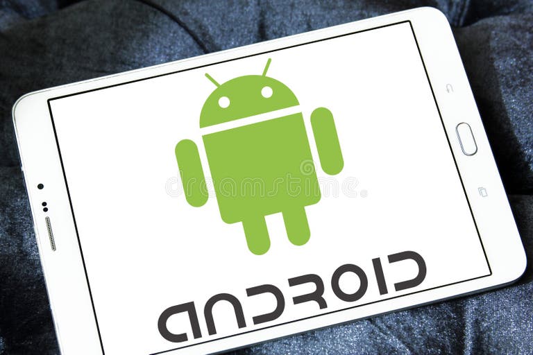 Android logo editorial photography. Image of logo, sign - 97860137