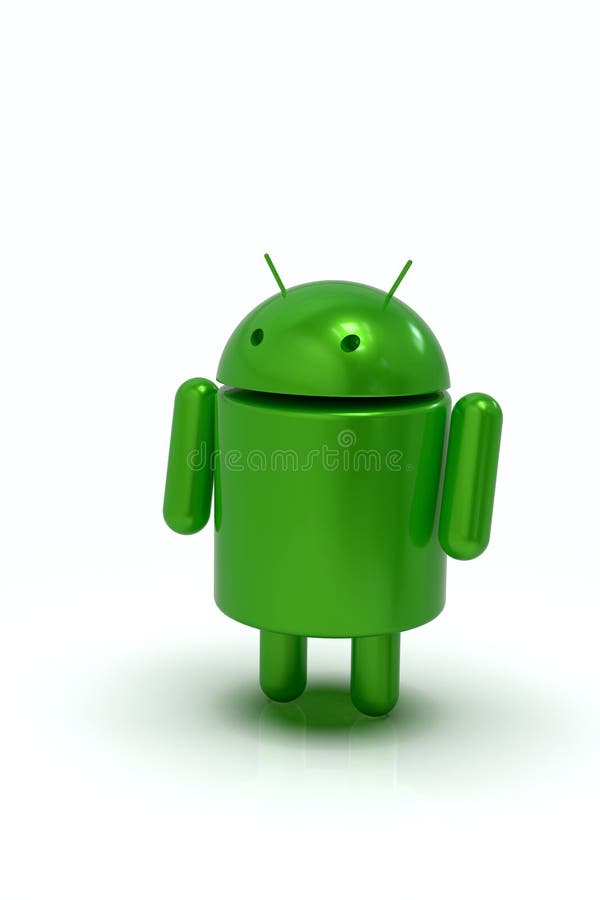 Android Character Strutting Editorial Photography - Illustration of ...