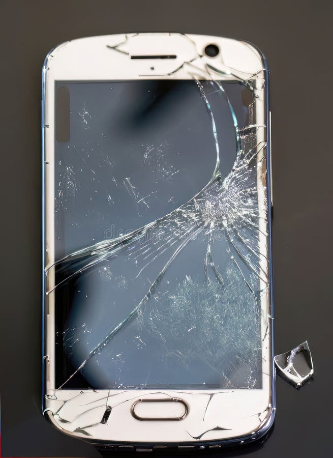 Galaxy 2 Screen Cracked