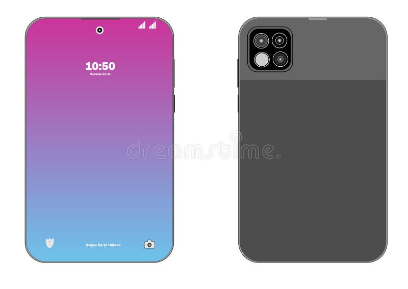 Android Mobile Phone Handset Graphics Illustration Vector EPS File ...