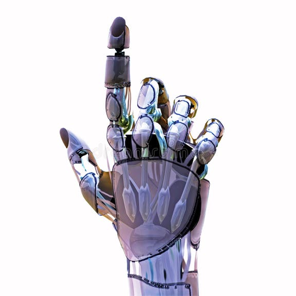 Android Pointer stock illustration. Illustration of hand - 10647103