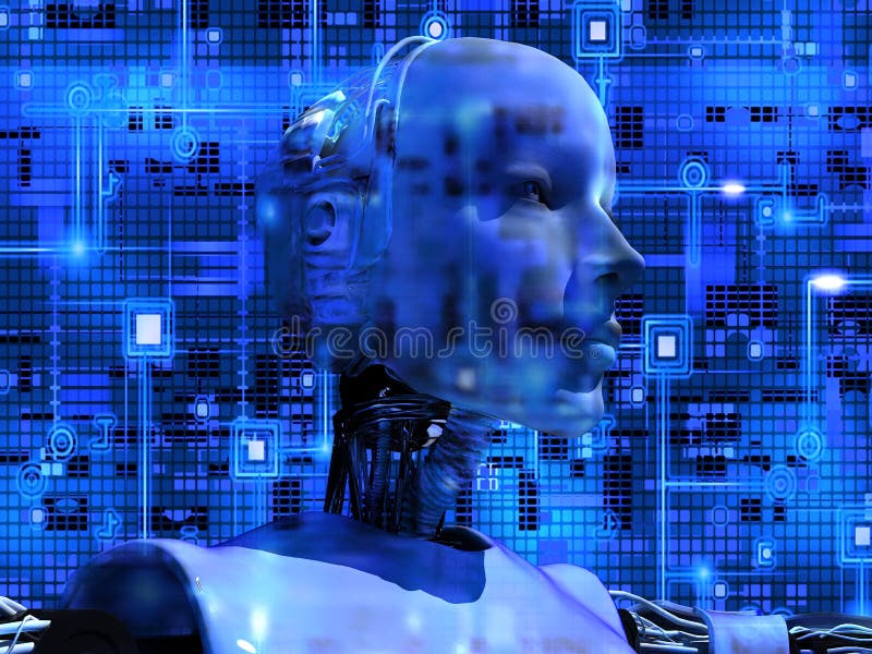 Android Reveals Internal Technology Stock Illustration - Illustration ...