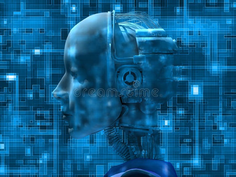 Android Reveals Internal Technology Stock Illustration - Illustration ...