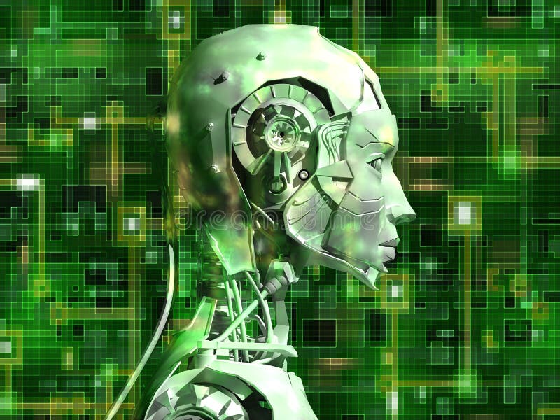 Android Reveals Internal Technology Stock Illustration - Illustration ...