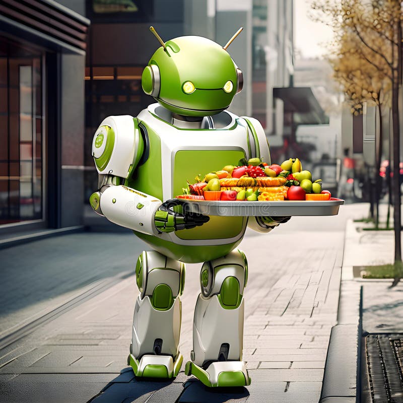 Android-robot stock illustration. Illustration of artificial - 306868374
