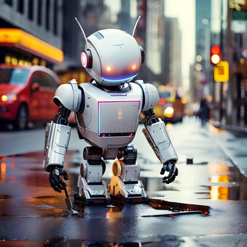 Android-robot stock illustration. Illustration of metal - 306868346