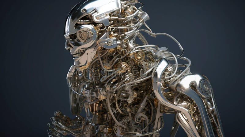 Android Robot, Futuristic Technology, Cyborg Artificial Intelligence ...