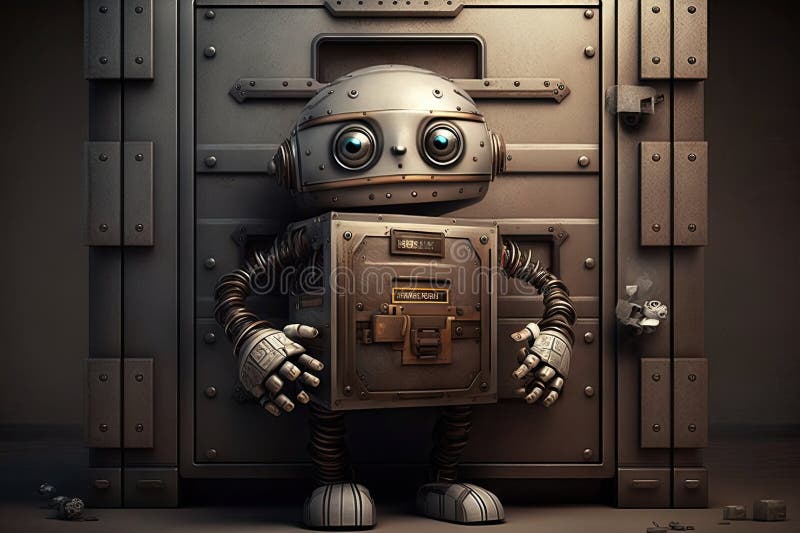 Android Robot Thief, Breaking into Bank Vault and Stealing Priceless ...