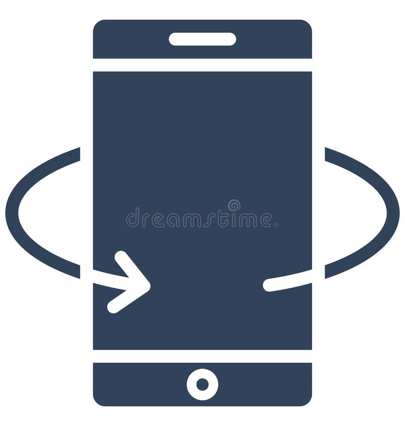 Android Technology Isolated Vector Icon Which Can Easily Modify or Edit ...