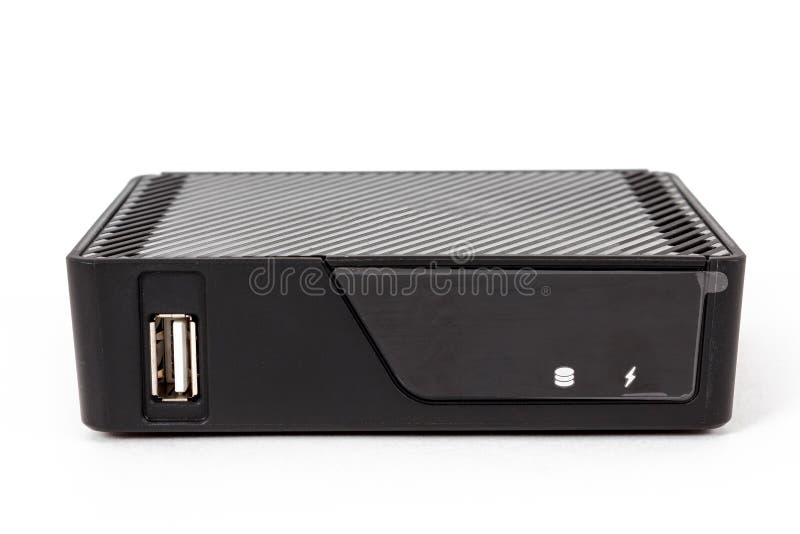 Android TV set top box stock photo. Image of multimedia - 68777460