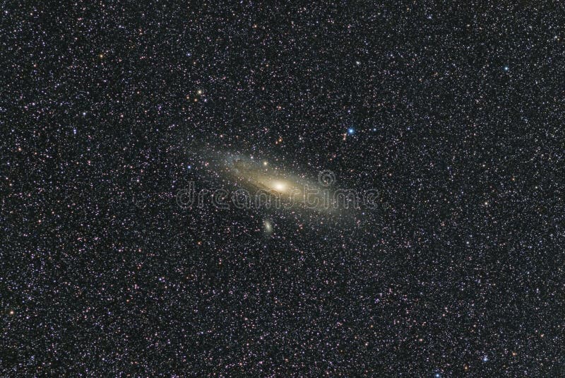 The Andromeda Galaxy Also Known As Messier 31 And The Satellite
