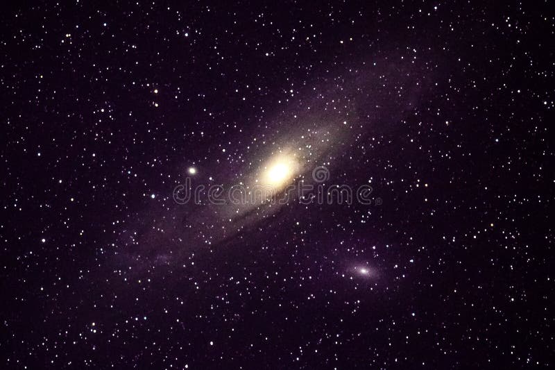Andromeda and Deep Space Stars Stock Image - Image of mojave, sisters ...
