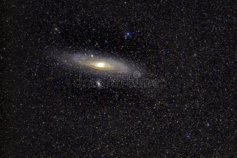 Andromeda Galaxy M31 stock image. Image of constellation - 206822625