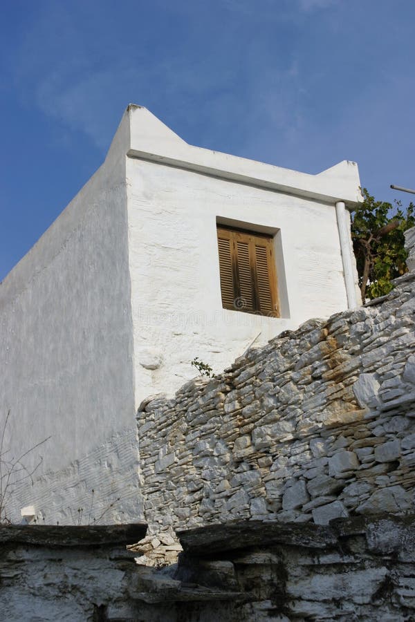 Andros housing stock image. Image of slate, cycladic, roots - 273933